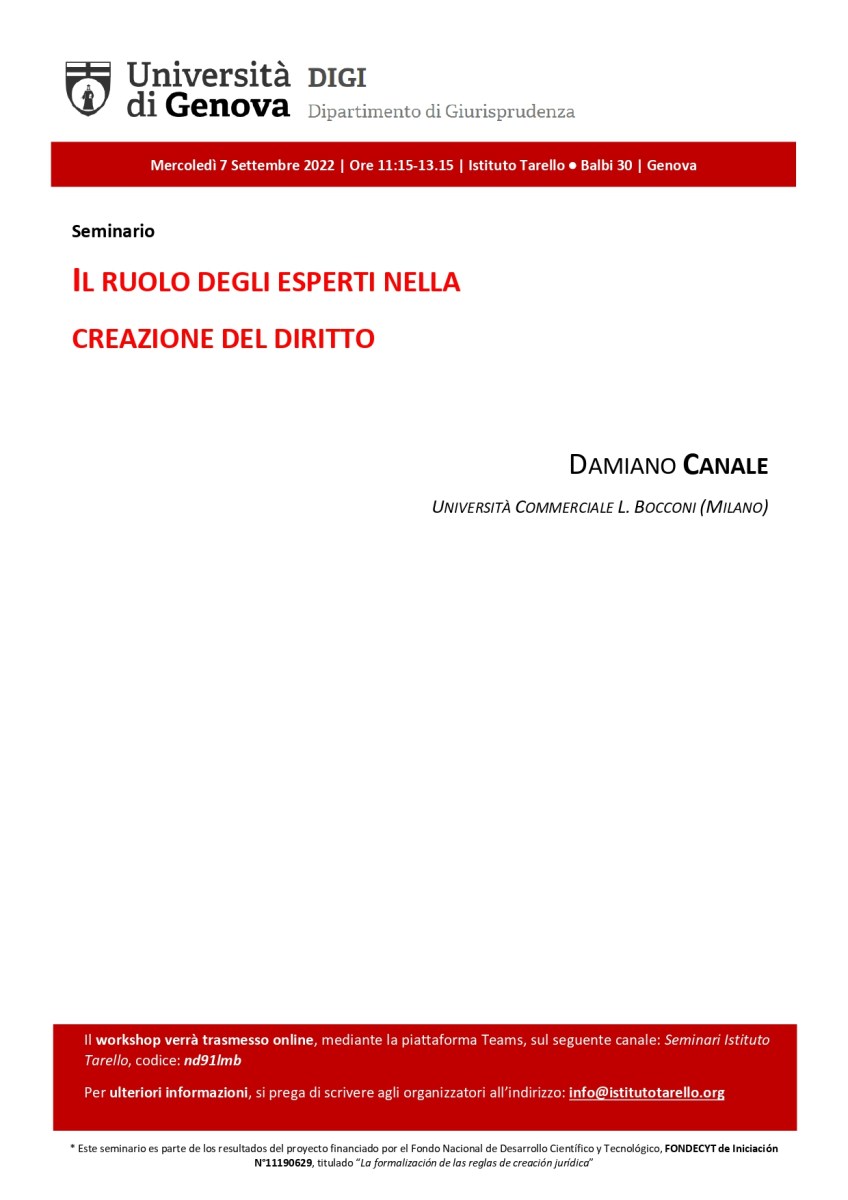 Tarello Institute for Legal Philosophy